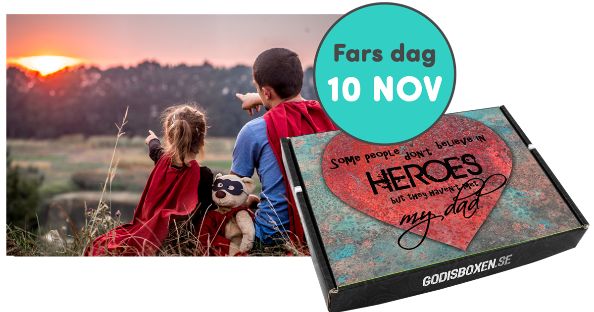 Dags för fars dag igen - skicka en present till far