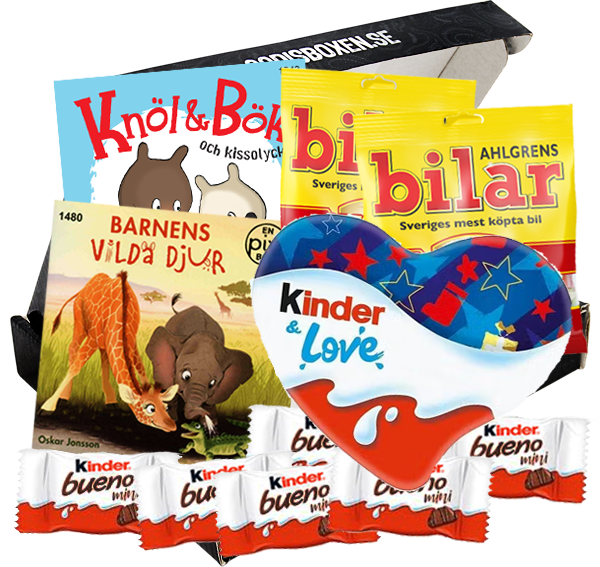 Ge bort en Kinderägg i boxformat. Små kinderägg i choklad och ...